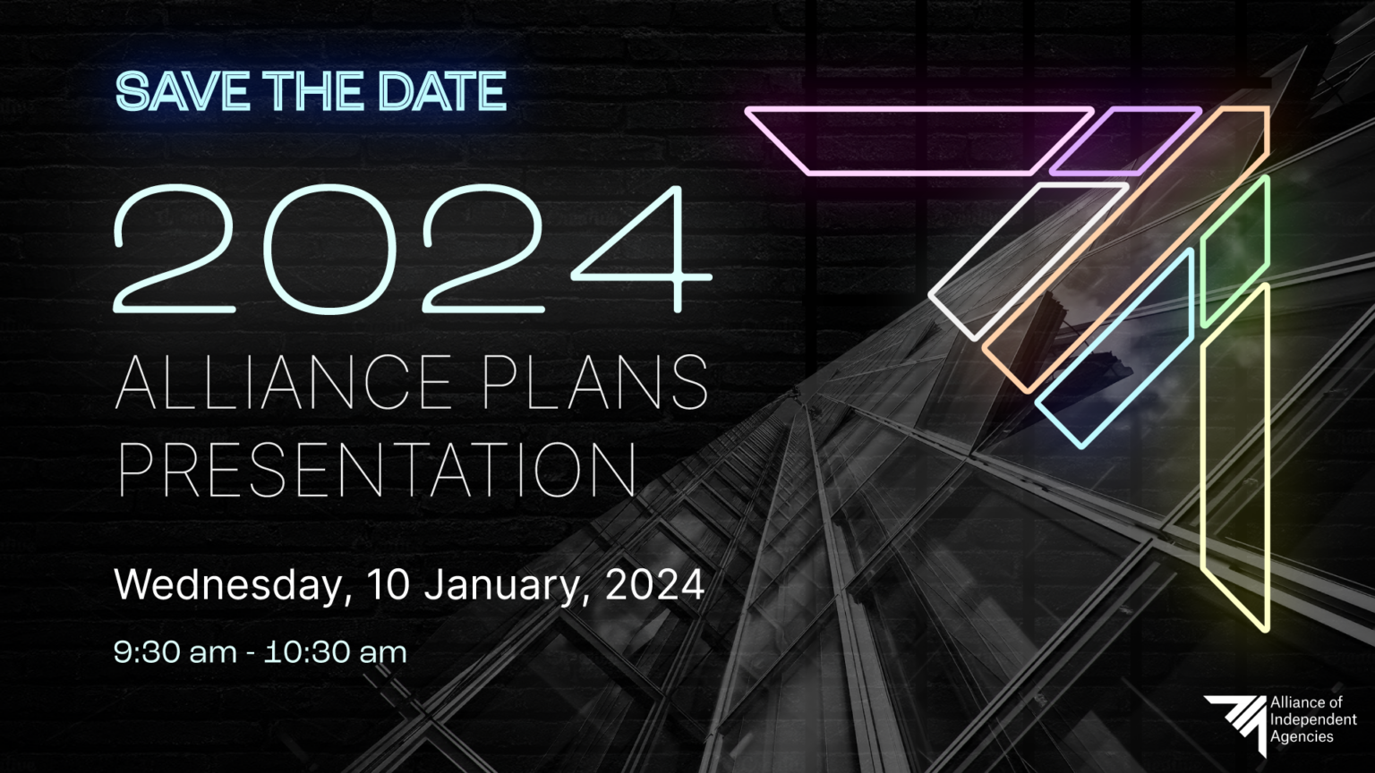 THE ALLIANCE PLANS 2024 10th January 2024 - Alliance of Independent ...