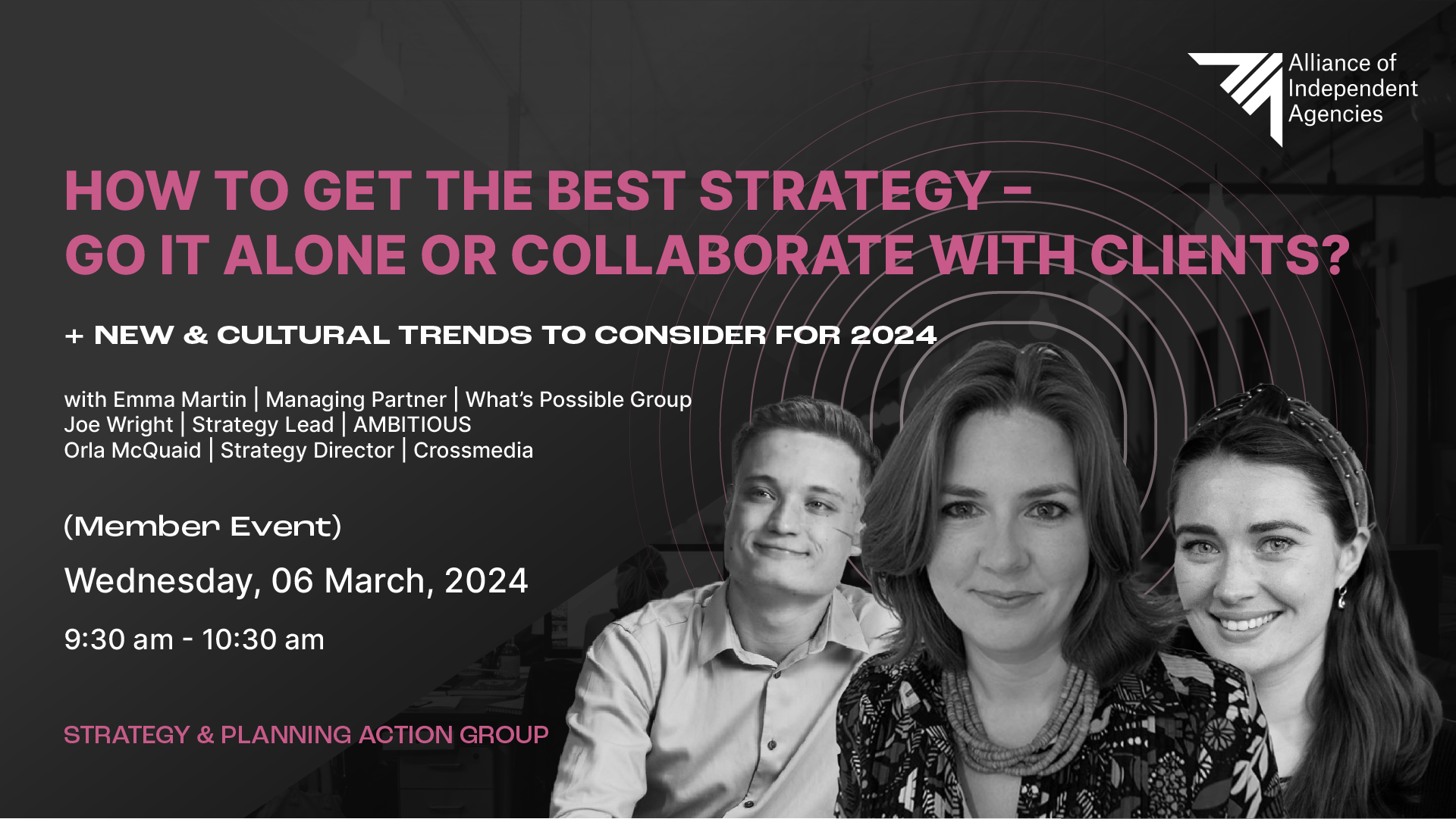 Strategy - How to get the best strategy - go it alone or collaborate ...